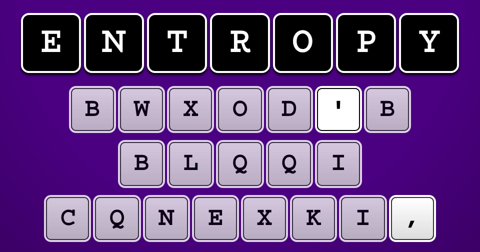 entropy
